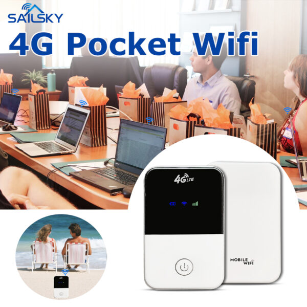 Sailsky XM-M312 4G LTE 150Mbps Pocket Wifi Wireless Router