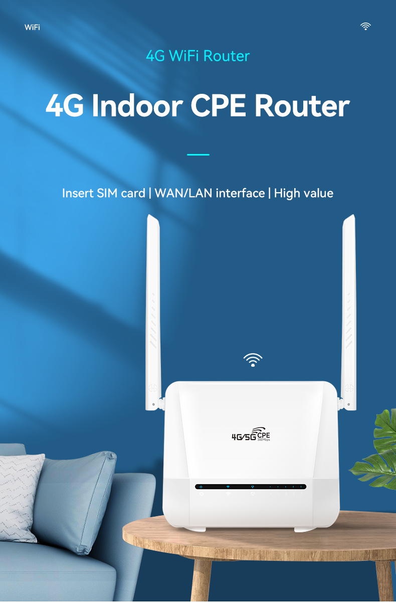 Sailsky XM312 4G LTE Wifi wireless router 2.4GHz 300Mbps